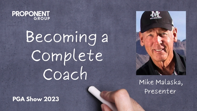Becoming a Complete Coach - Mike Malaska